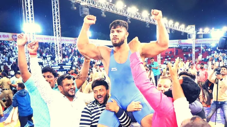 Sikandar Shaikh Triumphs with ‘Maharashtra Kesari’ Award Victory ...